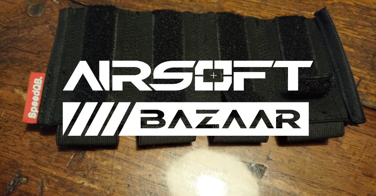 SpeedQB Proton Magazine Pouch (PMP) For Pistols (Quad Stack) - Airsoft ...