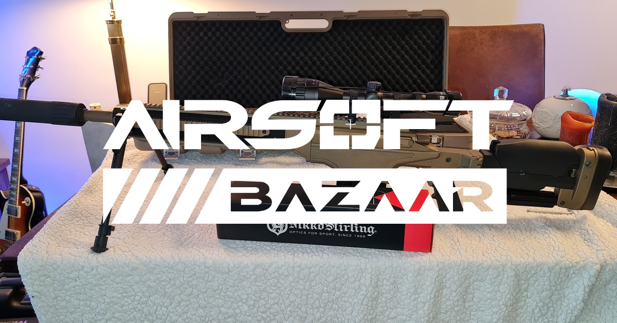 Full metal sniper Saber SLX A2 - Airsoft Bazaar