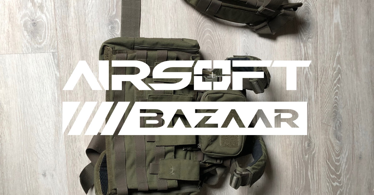 Nieuwe Tasmanian chest rig + back panel - Airsoft Bazaar
