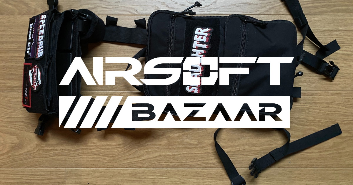 TMC MK3 Chest Rig Chasis + Flatpack combo voor HPA - Airsoft Bazaar