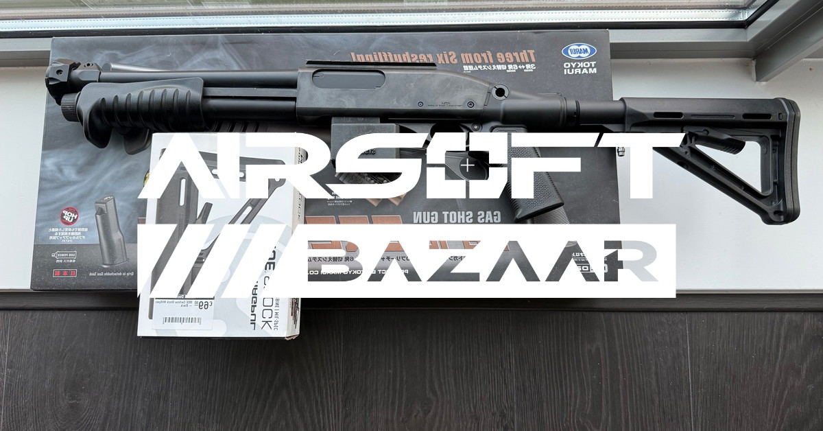 Tokyo Marui M870 Breacher HPA + acetech tracer + m4 adapter en carbine ...