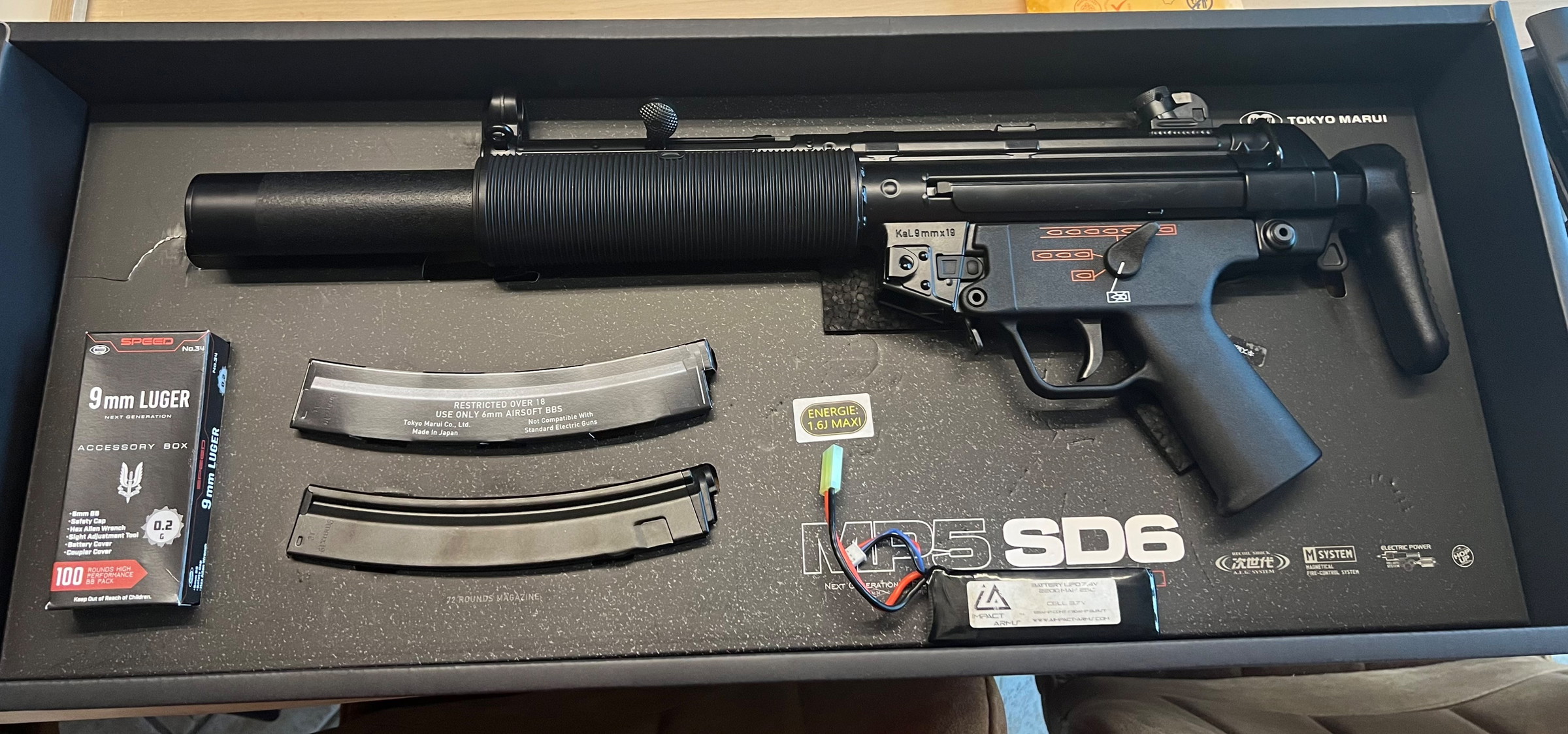 MP5 SD6 Next Gen (NGRS) Tokyo Marui - Airsoft Bazaar