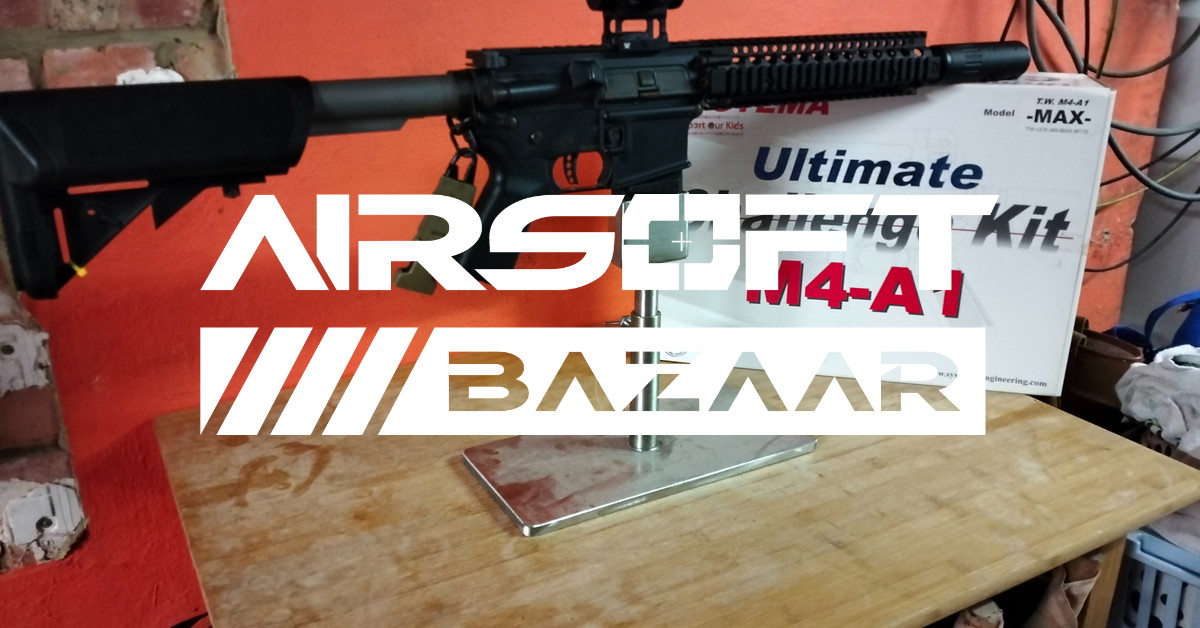 Systema PTW M4-A1 (upgraded) Orga Flat Hop, Madbull MK18 Rail, Etiny Powerunit - Airsoft Bazaar