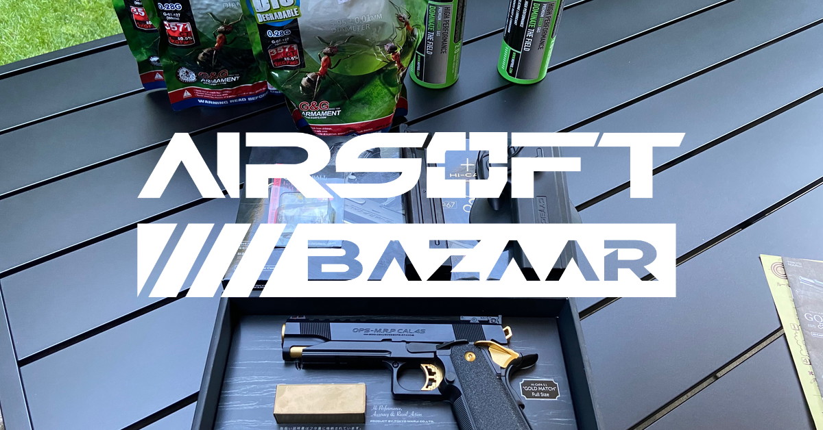 Hi capa gold match + extended mag + holster - Airsoft Bazaar