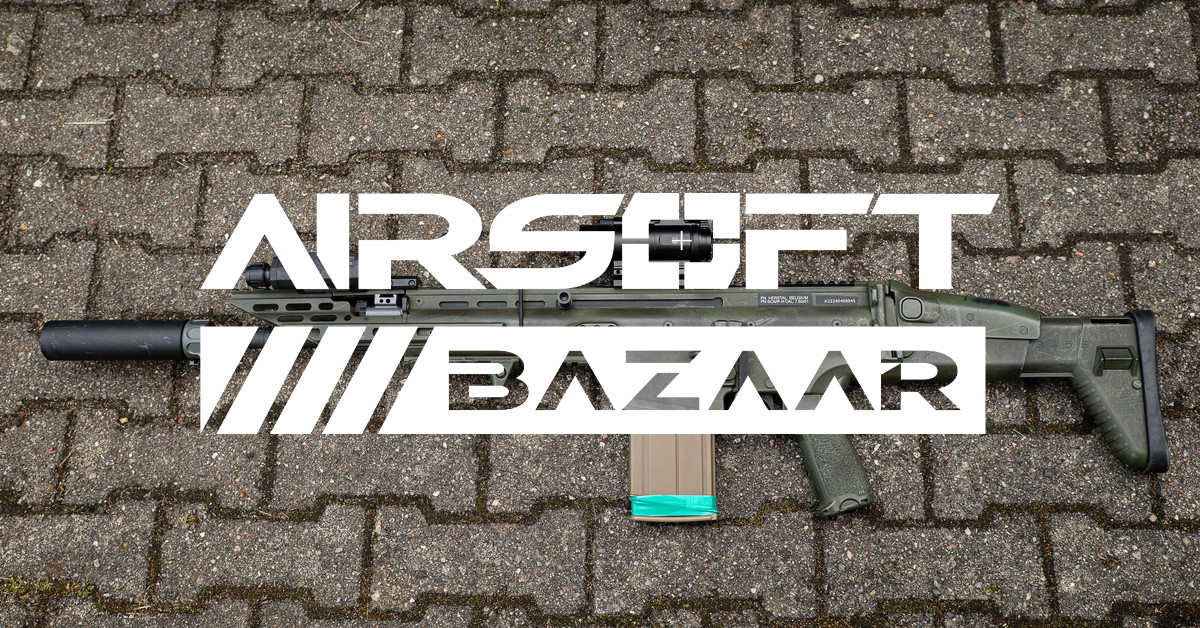 VFC Scar-H GBBR w. Custom cut handguard - Airsoft Bazaar
