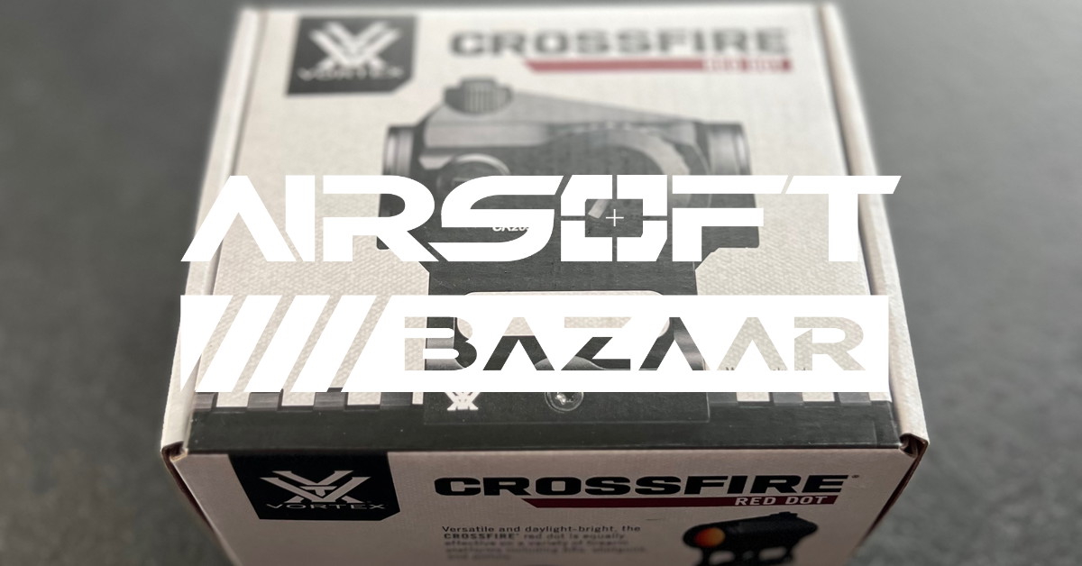 Vortex crossfire red dot compleet met lens beschermkapje - Airsoft Bazaar
