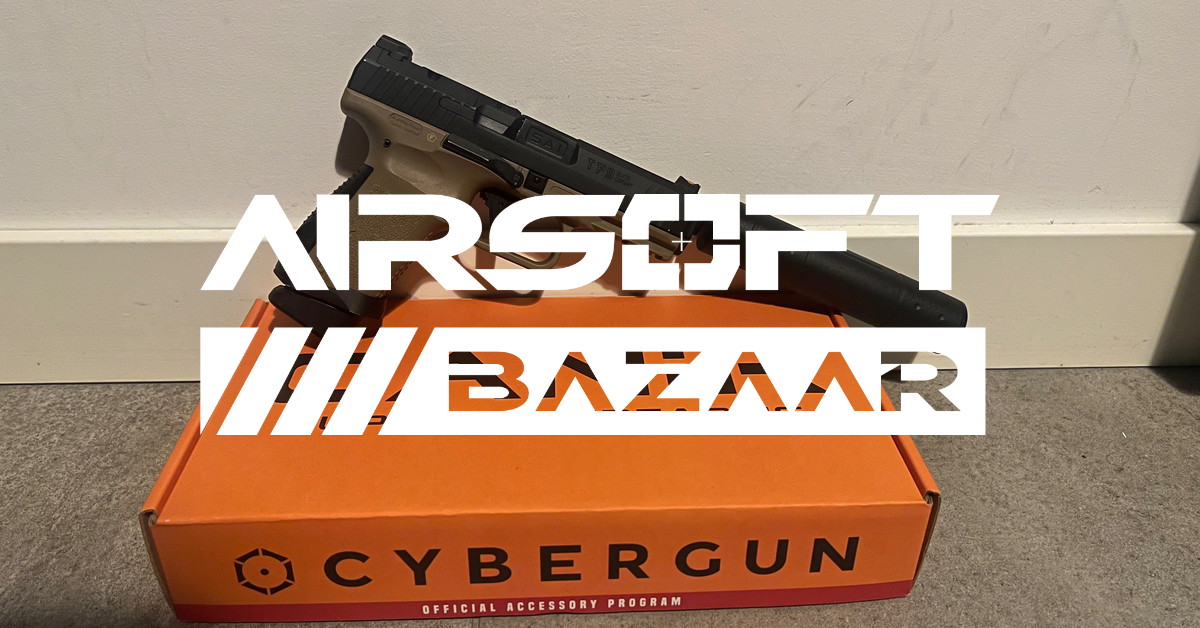 Canik Tp9 Elite Combat Met Mock Suppressor Airsoft Bazaar